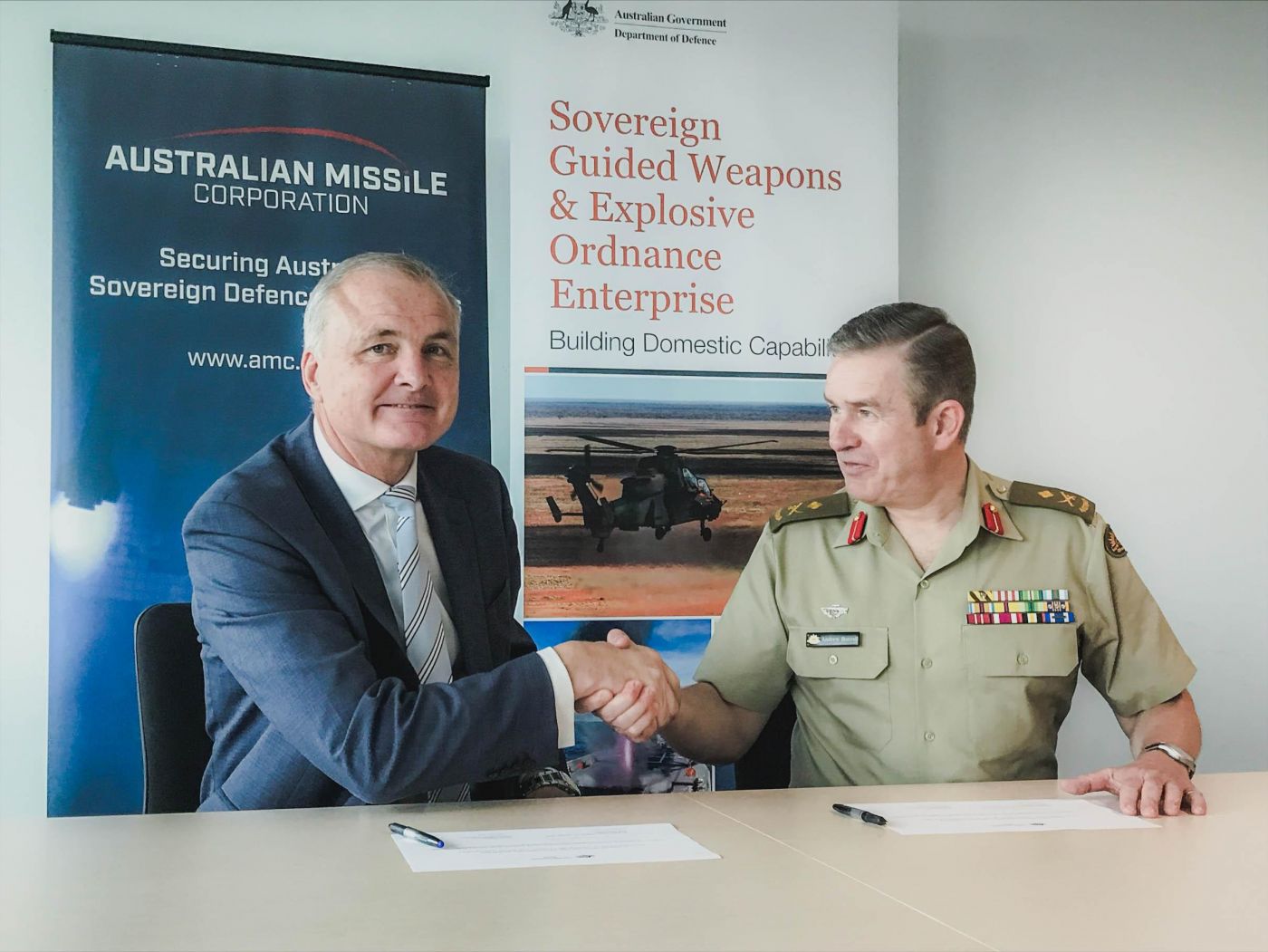 Australian Missile Corporation - AMC locked in for GWEO enterprise